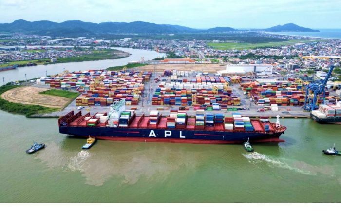 Portonave recebe maior navio da sua história | DIARINHO