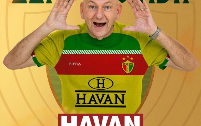 Brusque anuncia a volta da Havan como patrocinador principal | DIARINHO